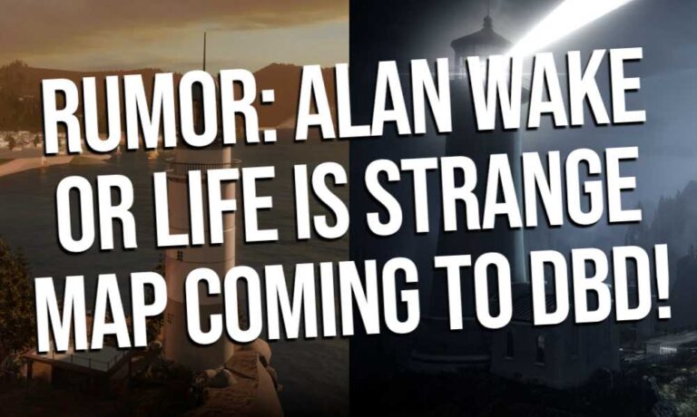 Dead by Daylight Rumor Hints at a Lighthouse Map: Alan Wake or Life Is ...